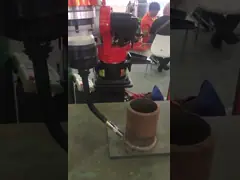 Pipe welding robot