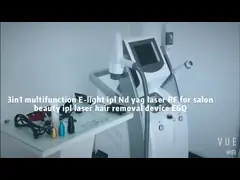 E6Q Multifunctional 3 in 1 Nd Yag Tattoo Removal Elight IPL OPT Pico Laser Hair Removal