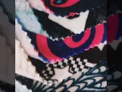 Print Spandex Velvet Fabric