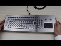 PS/2 USB Desktop IP65 Stainless Steel Keyboard
