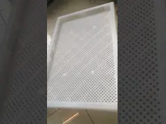 Пластмасса качества еды/поднос и вагонетка металла для сушить конфету капсулы
