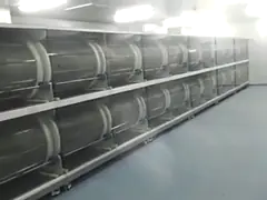 2 Layers Big Air Flow 6000m3/H Encapsulation Tumbler Dryer SS316 Material PLC Control
