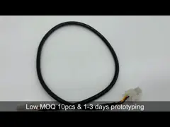 4 Pin Molex Industrial Cable Assembly For Mechanical Push Pull Control