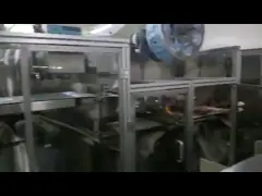 Tipo plegable característica completamente automática que hace styule del bolso la empaquetadora facial cosmética de la máscara