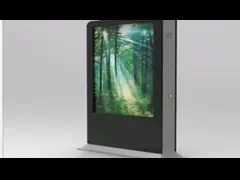 China Outdoor Wifi Digital Touch Screen Signage Advertising Display 43 Inch 50/60 HZ for sale