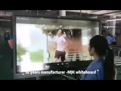 똑똑한 다 접촉 LCD 디지털 방식으로 Signage 전시 55-100” 420cd/m2 광도 합금 구조