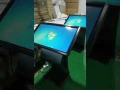 China 32 inch 1920*1080 HD I3 touch screen computer all in one pc lcd advertising player for sale