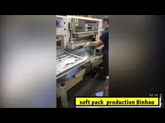 Soft colorful pack produced in GZ Binhao