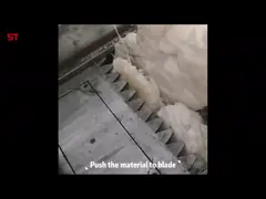 China Single Shaft Wood Pallet Plastic Recycling Machine Mini Plastic Shredder for sale