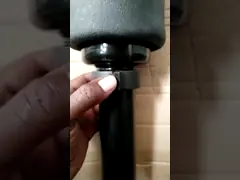 How to take off the clamp from the air shock W164 Struct