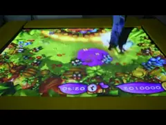 Van de Projectiespelen van de speelplaats Interactieve Vloer Trampoline 2,1 X 2.1M Gemakkelijke Installatie