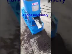 Small capacity flat die pellet mill machine