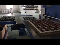 Lunch Box Hydraulic Die Cutting Machine 150 - 210imes/min Plastic