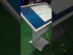 China Lcd Totem 43" 500cd/m2 Interactive Touch Screen Kiosk for sale