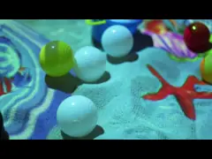 Projection fishing sand pond