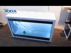 Раковина металла витрины Виндовс прозрачная ЛКД влажность 10 до 90% работая