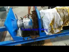 palm dewatering machine