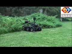 Robô do EOD da eliminação de ordenança explosiva do equipamento da eliminação de bomba da liga de alumínio