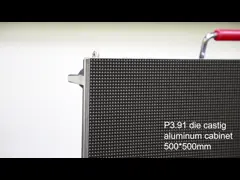 베스트셀러 질 실내 P3.91는 영상과 광고를 위한 스크린 단계를 지도했습니다