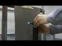 flame retardant test of Suntex fireproof cloth