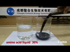 China Plants Ph6 Amino Acid Liquid Fertilizer Formulation for sale