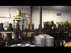 A WEI Lighting factory industrial light fixture working line.