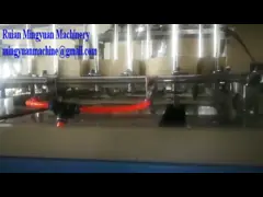 paper bucket machine testing running for Rumania client