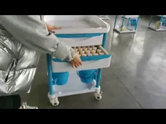 Mobile Nursing Computer Cart Medical Trolley Mobile Control