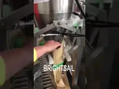 Vertical Powder Filling Packing Machine Coffee Cocoa Flour Bag Filler Customized Voltage