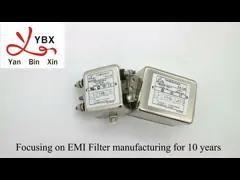 China 20A Terminal Block Power Line Filter Enhanced Single Phase Filter For Fitness Equipment for sale