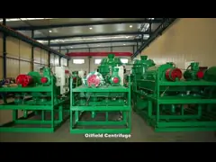 Oilfield decanter centrifuge