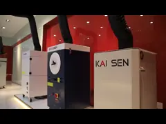 Manual cleaning mobile welding fume extractor