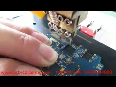 Thermodehoofd die Hete Bar Solderende Machine met Zichtbare LCD Vertoning solderen