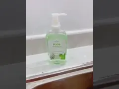 China 220ml Antiseptic Kid Hand Soap Sanitizer Multipurpose Oraganic Liquid Hand Wash With Pump for sale