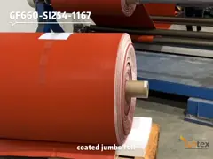 silicone coated fiberglass fabric for insulation & welding