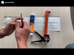 S311 300ml Caulking gun for silicone sealant