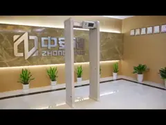 7V人々の温度の測定のための手持ち型の金属探知器