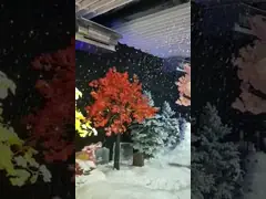 China Copper Pipe Thick 0.8-1 Mm 3KW Gray Snow Machine , Making Flake Snow Machine for sale
