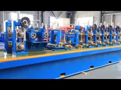 China Precision ERW Round Tube Mill steel pipe making machine with Accumulator
