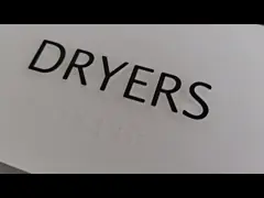 Thermoforming Room ADA Braille Signs