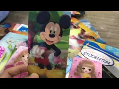 Printed 3D Flip Lenticular Sticker Custom Souvenir Product