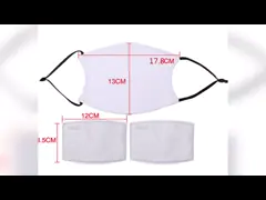 중국 PM 2.5 여과기 패드를 가진 옥외 남녀 공통 Ployester 면 귀 반복 피복 가면 판매용