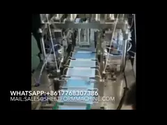 3Ply disposable face mask making machine fully automatic manufacturers