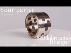 China Plug Graphite Cast Bronze Bearing Solid Bronze Plate Self Lubricating | How To Realizing The Self-Lubrication for sale