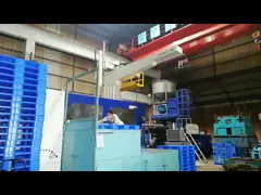 Solo Mesh Deck Stackable Plastic Pallets reciclable 1200*1000m m