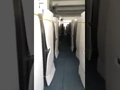 High Efficiency H13 Filter Air Shower Room With Shoe Clean Machine For Food Factory