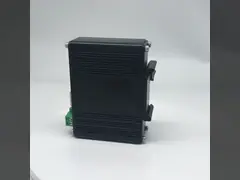 Bâti gauche de mur du convertisseur 1 100/1000X SFP de médias de fibre de PWR 90W POE