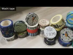 Custom printed washi tape