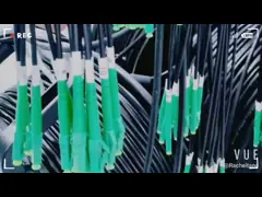 Outdoor armored fiber patch cord cable with DLC/PC GYFJH LSZH 7.0mm 2 Cores