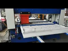 Automatic Canvas Glove Cutting Machine Moving Head  Ironing / Forming